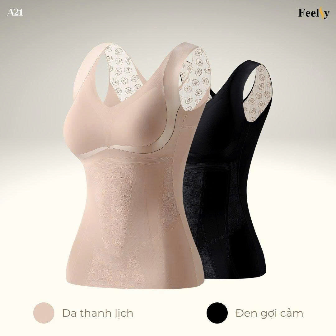 A10 -A perfect combination of bra + shaping top + thermal layer ...